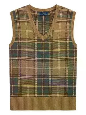 Polo Ralph Lauren Plaid Sleeveless Vest
