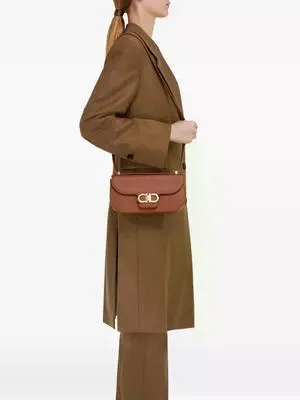 FERRAGAMO Double Gancini Cross Body Bag