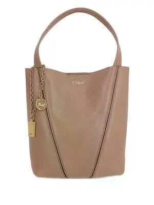 Chloé Small Grained Leather Tote Bag