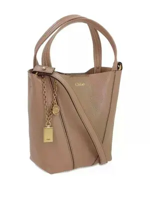 Chloé Small Grained Leather Tote Bag