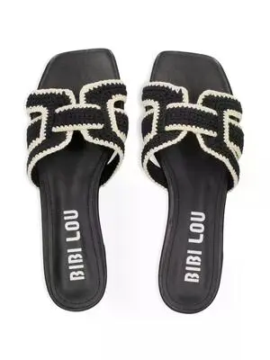 BIBI LOU Leather Flat Sandals