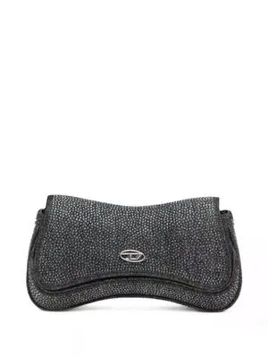 DIESEL® Shoulder Bag With Crystal Embellishment