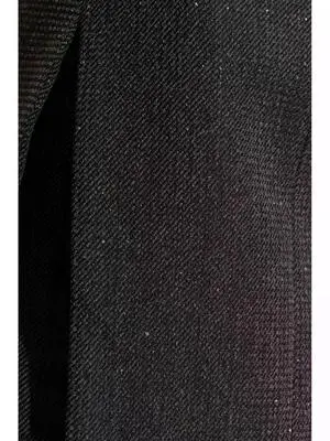 Alexander Wang Crystal-embellished Wool Mini Dress - Black