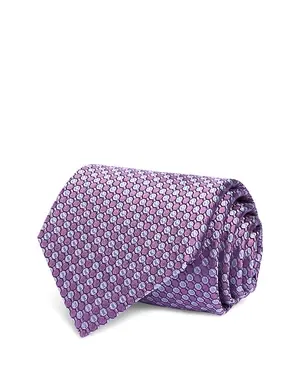 DAVID DONAHUE Geometric Print Tie