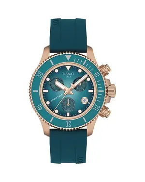 TISSOT Seastar 1000 Chronograph 38mm - Blue/blue