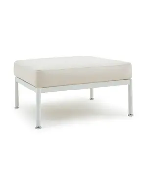 TOV FURNITURE Dunes Outdoor Ottoman - Cream