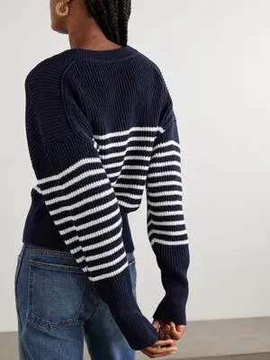 Altuzarra Tanessa Striped Cotton Sweater