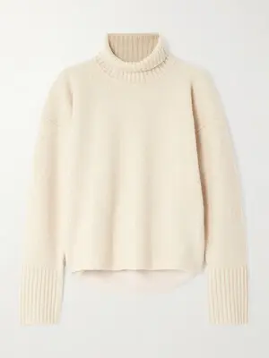 Proenza Schouler Sandra Cashmere-blend Turtleneck Sweater - Ecru