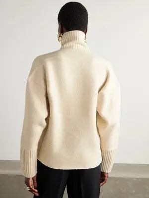 Proenza Schouler Sandra Cashmere-blend Turtleneck Sweater - Ecru