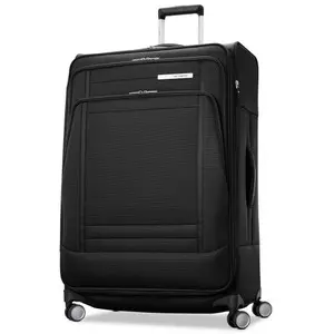 SAMSONITE Uplift Softside Checked Spinner Luggage - Black