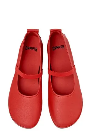 Camper Right Nina Flat - Medium Red