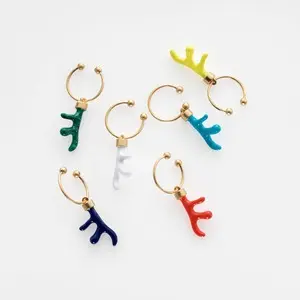 JOANNA BUCHANAN Wine Charms - Coral