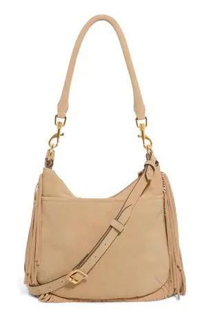 AIMEE Kane Convertible Leather Shoulder Bag