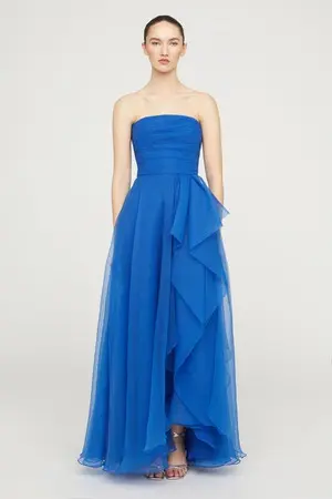 Theia Ruffled Evening Dresses