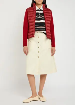 Moncler Quilted Wool-blend Jacket