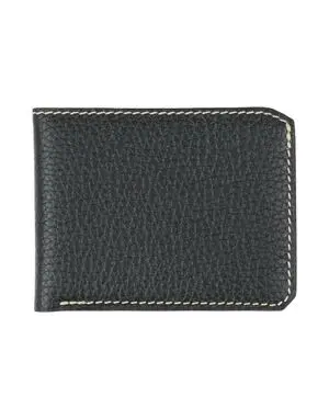 MOREAU PARIS Wallet Leather - Black