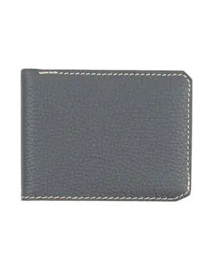 MOREAU PARIS Wallet Leather - Grey