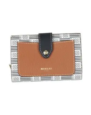 MOREAU PARIS Wallet Calfskin - White