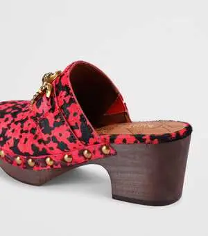 Kurt Geiger Leather Mansion Clogs