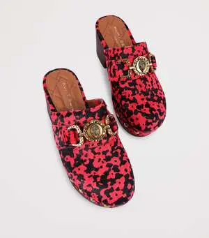 Kurt Geiger Leather Mansion Clogs