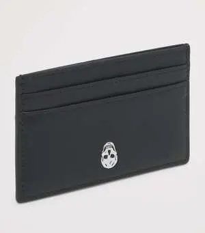 Alexander McQueen Leather Skull Card Holder