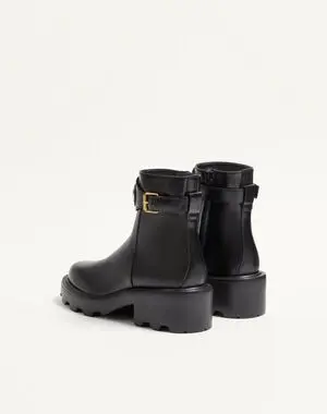 Valentino Garavani Vlogo Signature Ankle Boot - Black