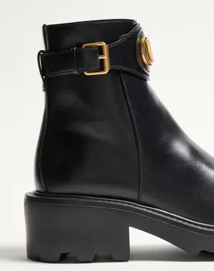 Valentino Garavani Vlogo Signature Ankle Boot - Black