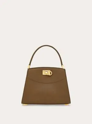 FERRAGAMO Studio Box Bag - Brown