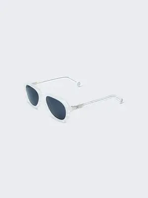 VADA Acetate Aviator Sunglasses