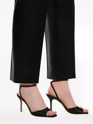 Alberta Ferretti Wool-blend Straight-leg Trousers