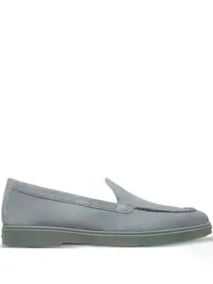 Santoni Suede Loafers - Blue