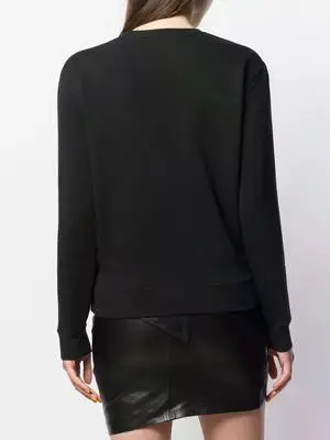 Saint Laurent Palm Tree Print Sweatshirt