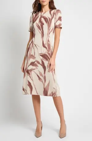 Misook Printed Day Dresses