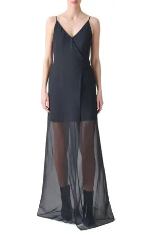 Akris Paneled Evening Dresses