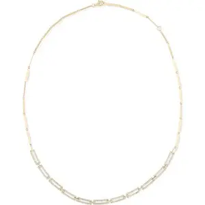 Lana Jewelry 14k Gold Diamond Pavé Necklace - Yellow Gold