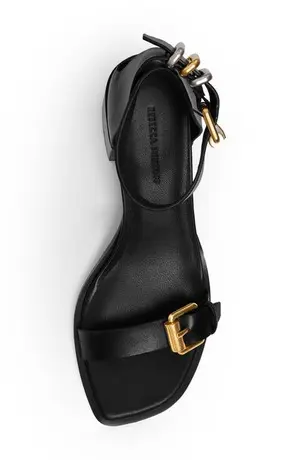 Rebecca Minkoff Buckle Up Ankle Strap Sandal - Black