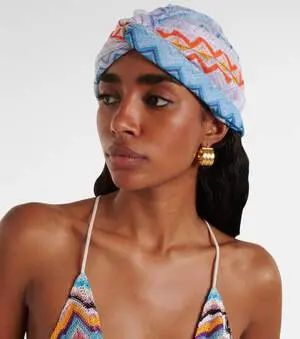 Missoni Patterned Headband - Multicoloured