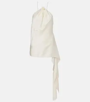 Victoria Beckham Gathered Halterneck Top