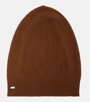 Saint Laurent Cashmere Beanie - Brown