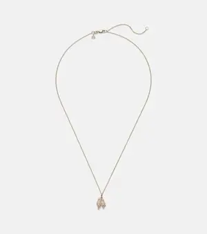 SYDNEY EVAN Lovebirds Diamond Necklace - Gold