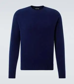 TOM FORD Wool And Cashmere Sweater - Blue