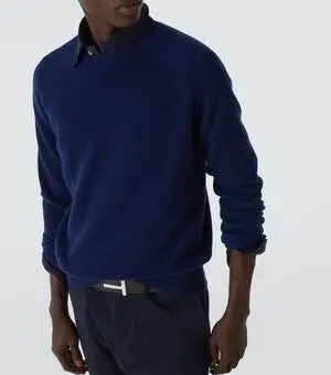 TOM FORD Wool And Cashmere Sweater - Blue