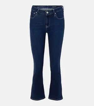 Ag Jodi Cropped Flared Jeans