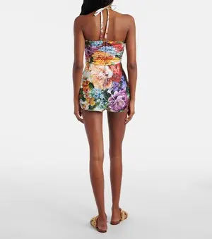 Dolce & Gabbana Floral Cotton Poplin Shorts - Multicoloured