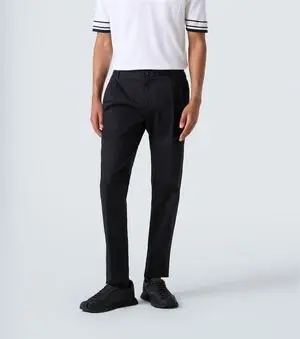 Dolce & Gabbana Cotton Straight Leg Pants