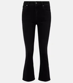Ag Jodi Cropped Flared Jeans
