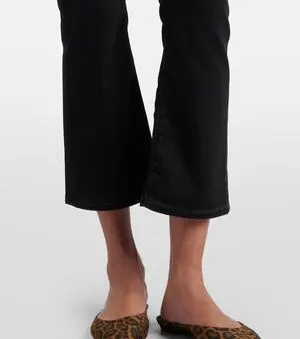 Ag Jodi Cropped Flare Jeans - Black
