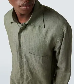 SAMAN AMEL Resort Linen Shirt