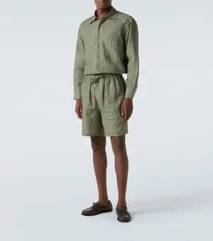 SAMAN AMEL Resort Linen Shirt