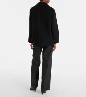 Max Mara Lukas Virgin Wool Pea Coat